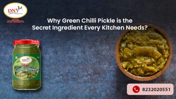 Secret Ingredient of Green Chilli Pickles